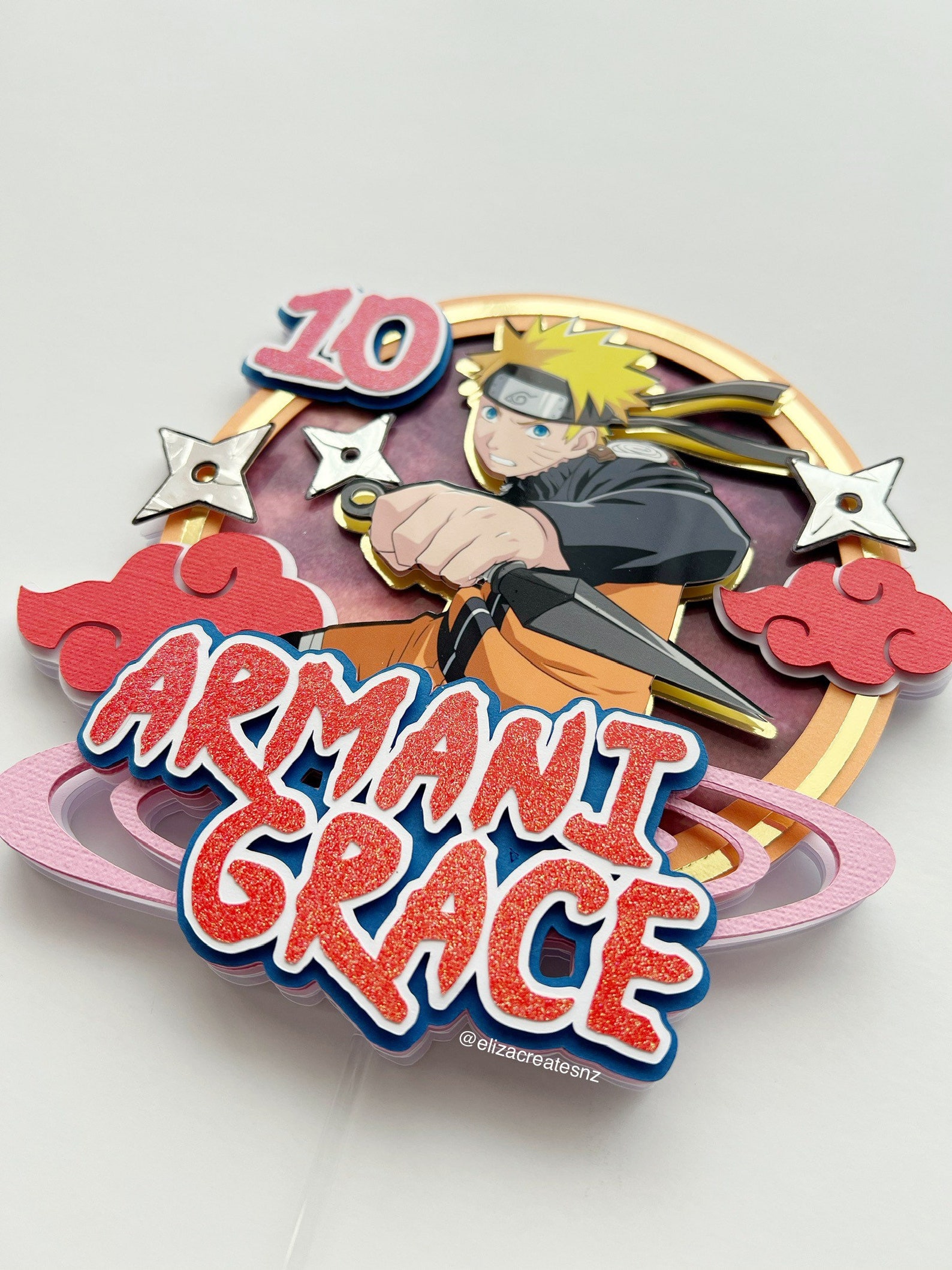 Naruto Cake Topper Naruto Party | Etsy