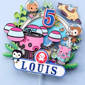 Octonauts Cake Topper, Octonauts Party, Octonauts Birthday - Etsy New ...
