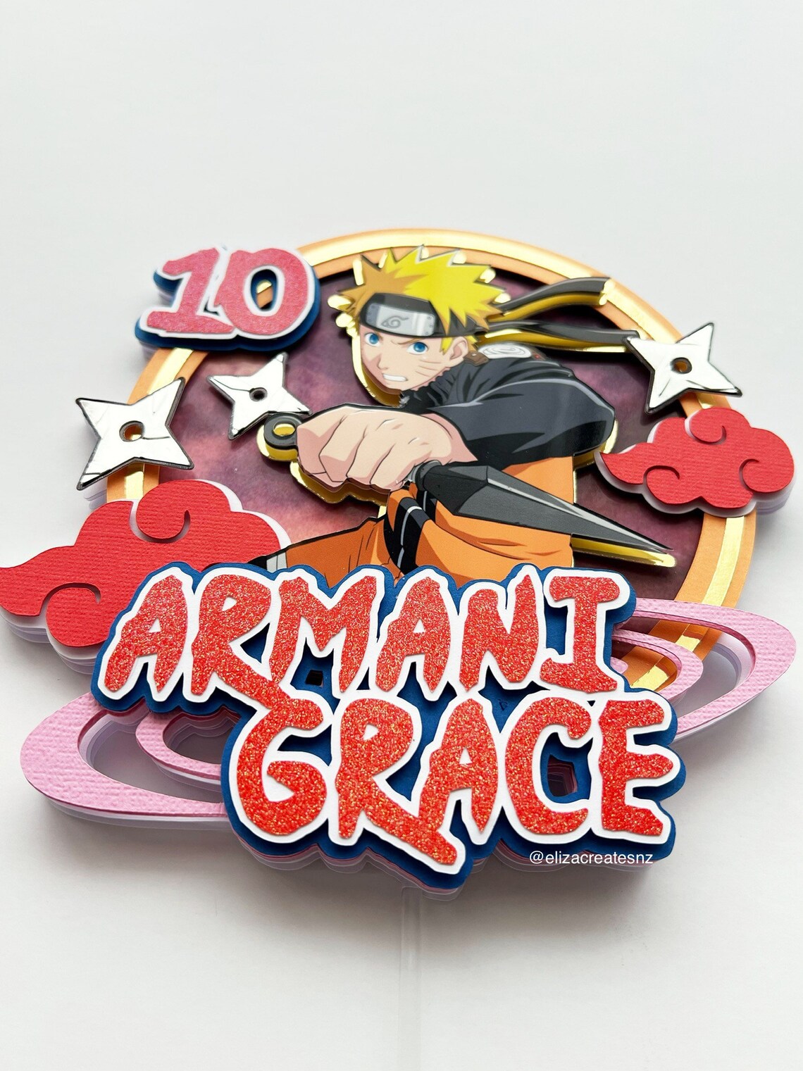 Naruto Cake Topper Naruto Party | Etsy