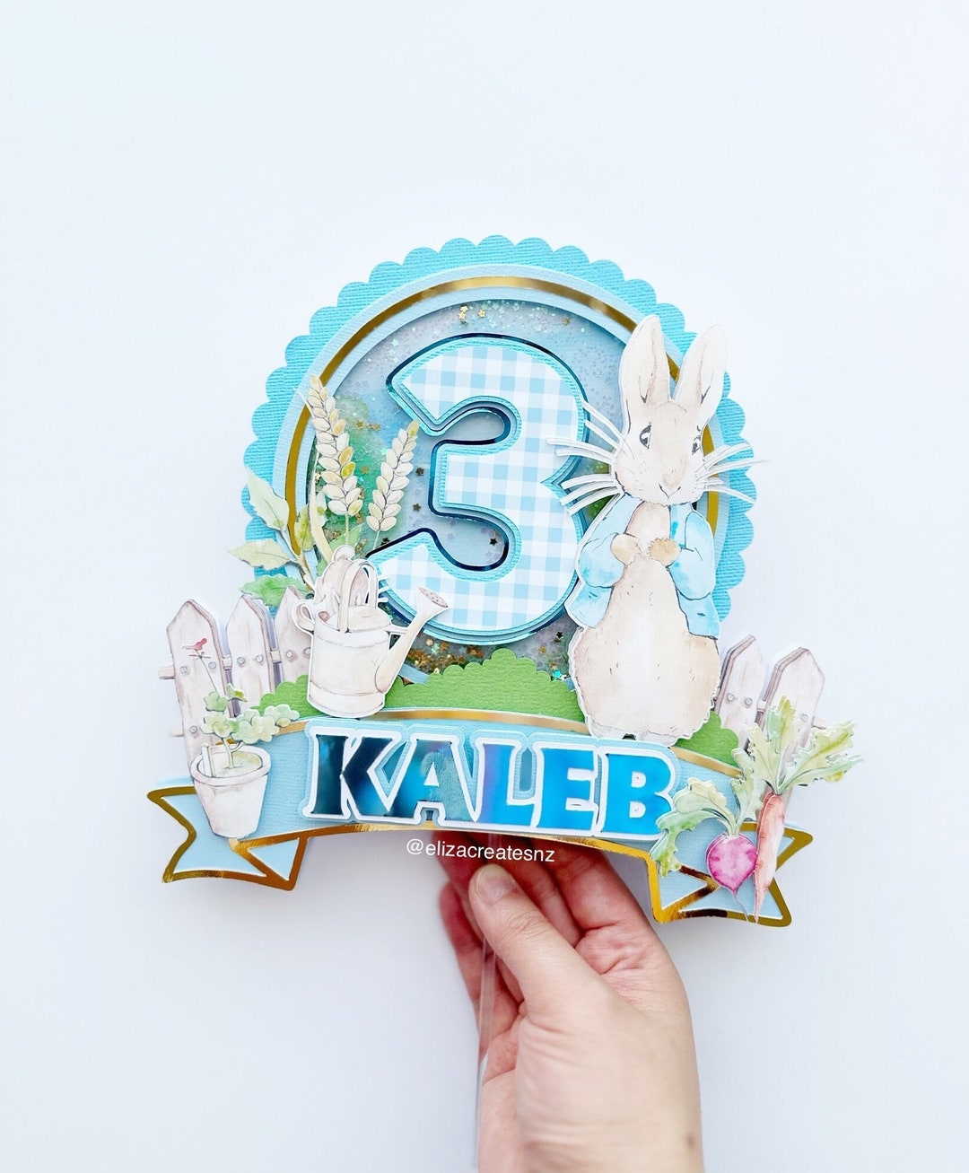 Peter Rabbit Cake Topper, Peter Rabbit Party, Peter Rabbit Birthday - Etsy