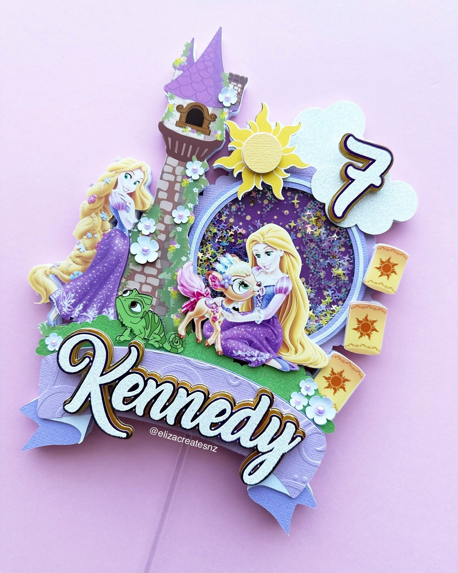 Rapunzel Cake Topper Rapunzel Party Rapunzel Birthday - Etsy