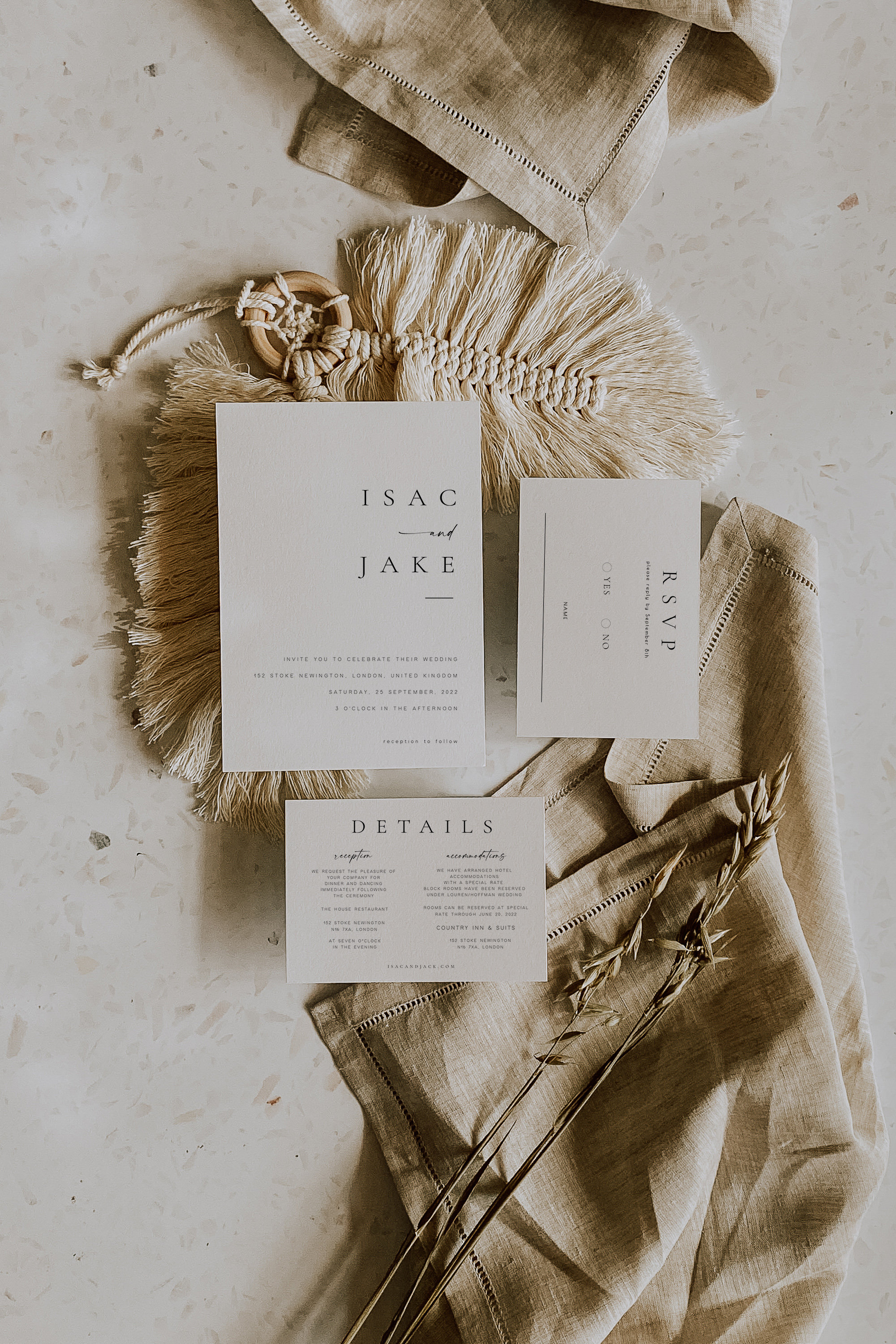 Elegant Wedding Invitation Template Download Printable - Etsy
