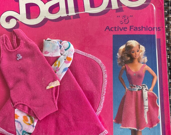 Vintage Barbie-barbie Clothing 1984-vintage Barbie Active Fashions ...