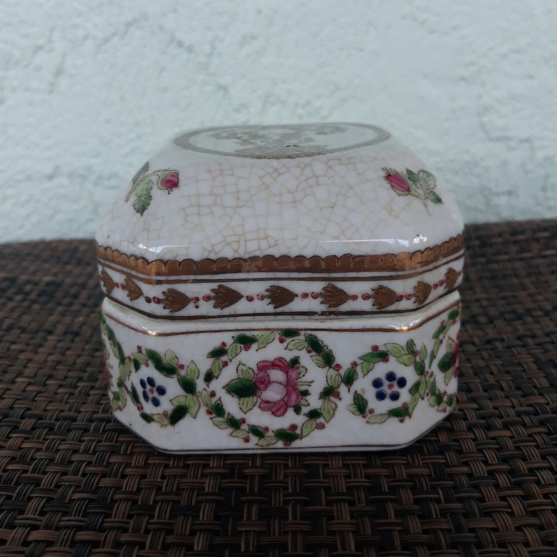 Porcelain Box - Etsy