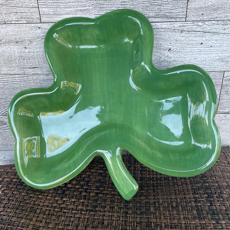 Shamrock Plates - Etsy