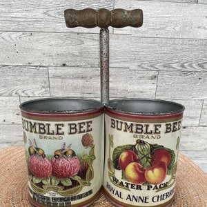 Vintage Garden Caddy-bumble Bee Brand Caddy-metal Planter-rustic Home ...