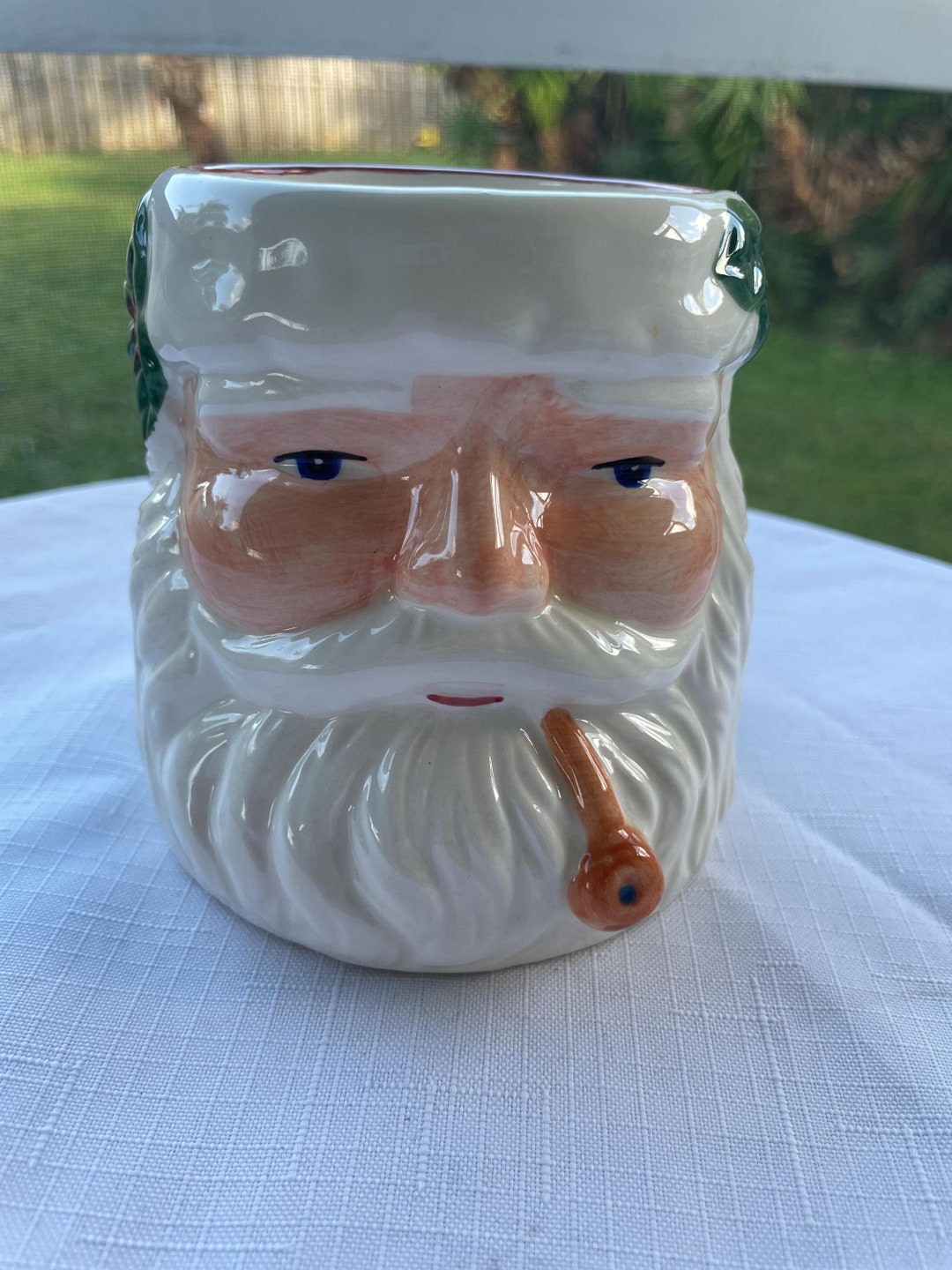 Vintage Santa Mug-santa Mugs-christmas Mug-holiday Mug-hot Cocoa Mug ...