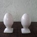 Vintage Ceramic Salt and Pepper Shakers-floral Shakers-egg Shaped ...