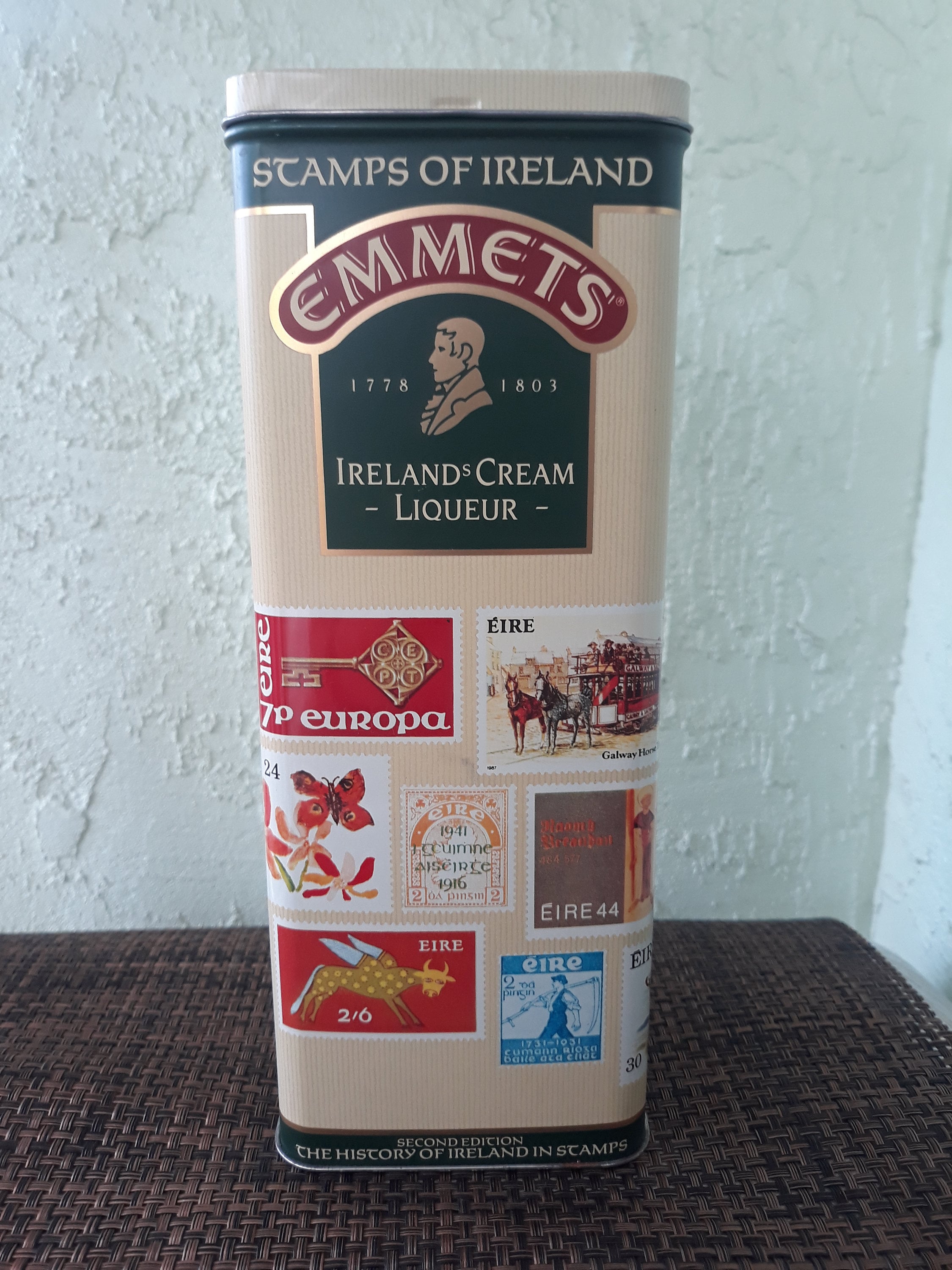 Emmets Ireland Cream Liqueur Tin-Collectible Tin-Ireland-Irish | Etsy
