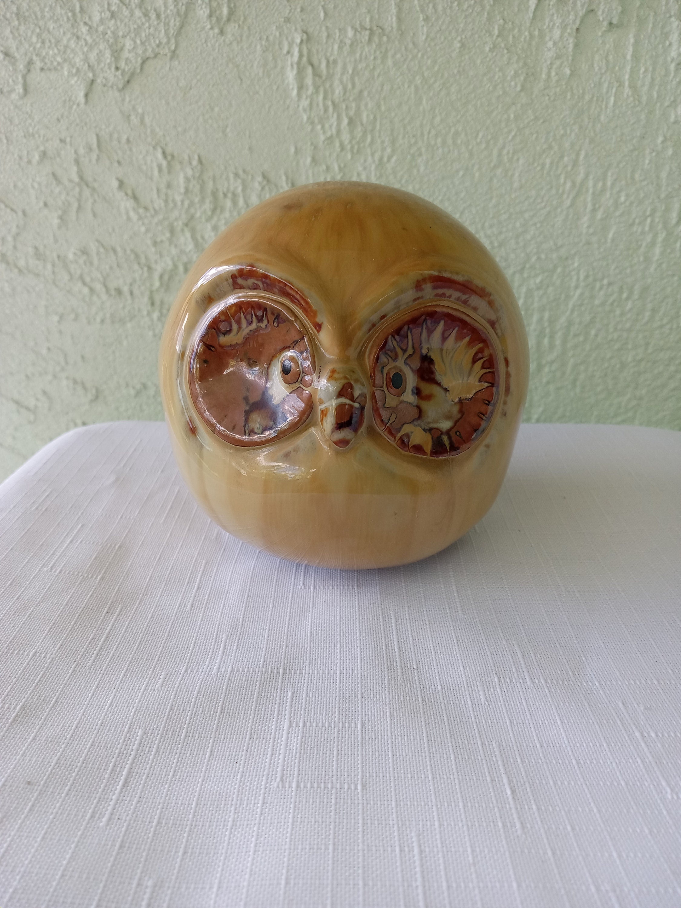 Vintage Owl Figurine-pottery Owl Figurine-art Pottery - Etsy