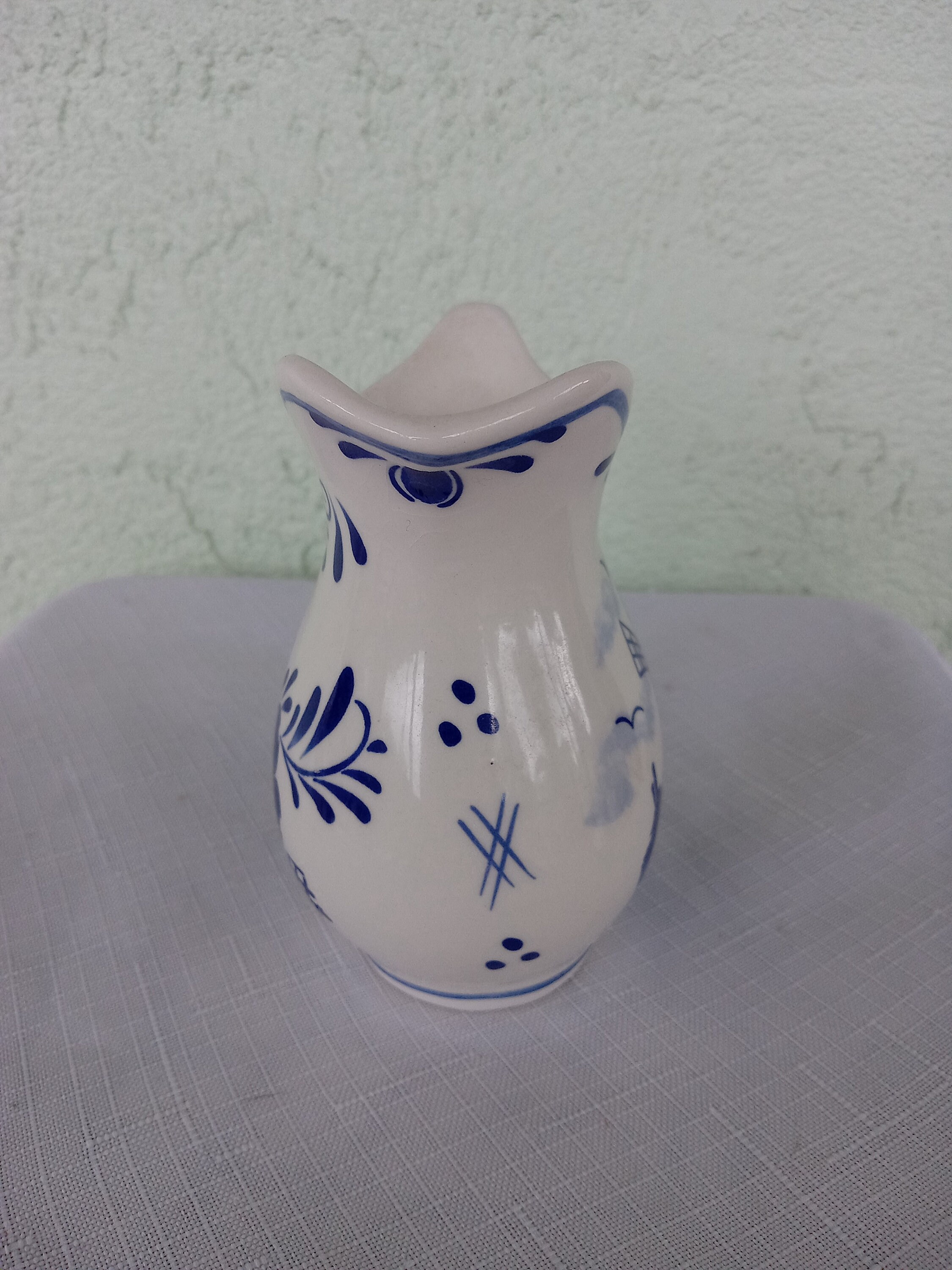 Vintage Delft Small Pitcher-delft Creamer-delft Blue and White - Etsy