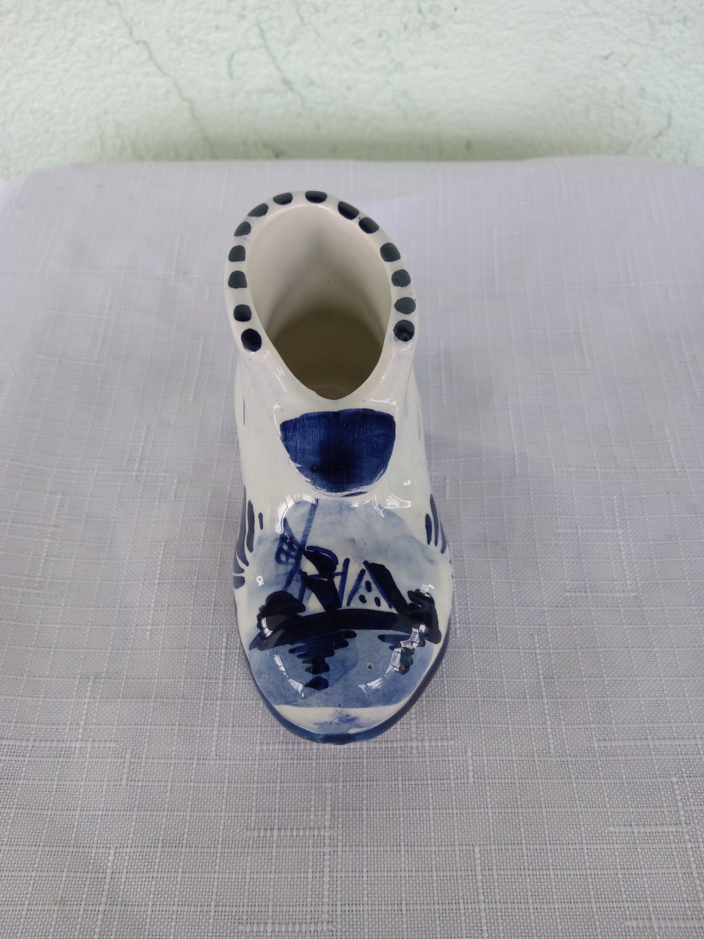 Vintage Delft Clog-delft Souvenir Boot-holland Souvenir - Etsy