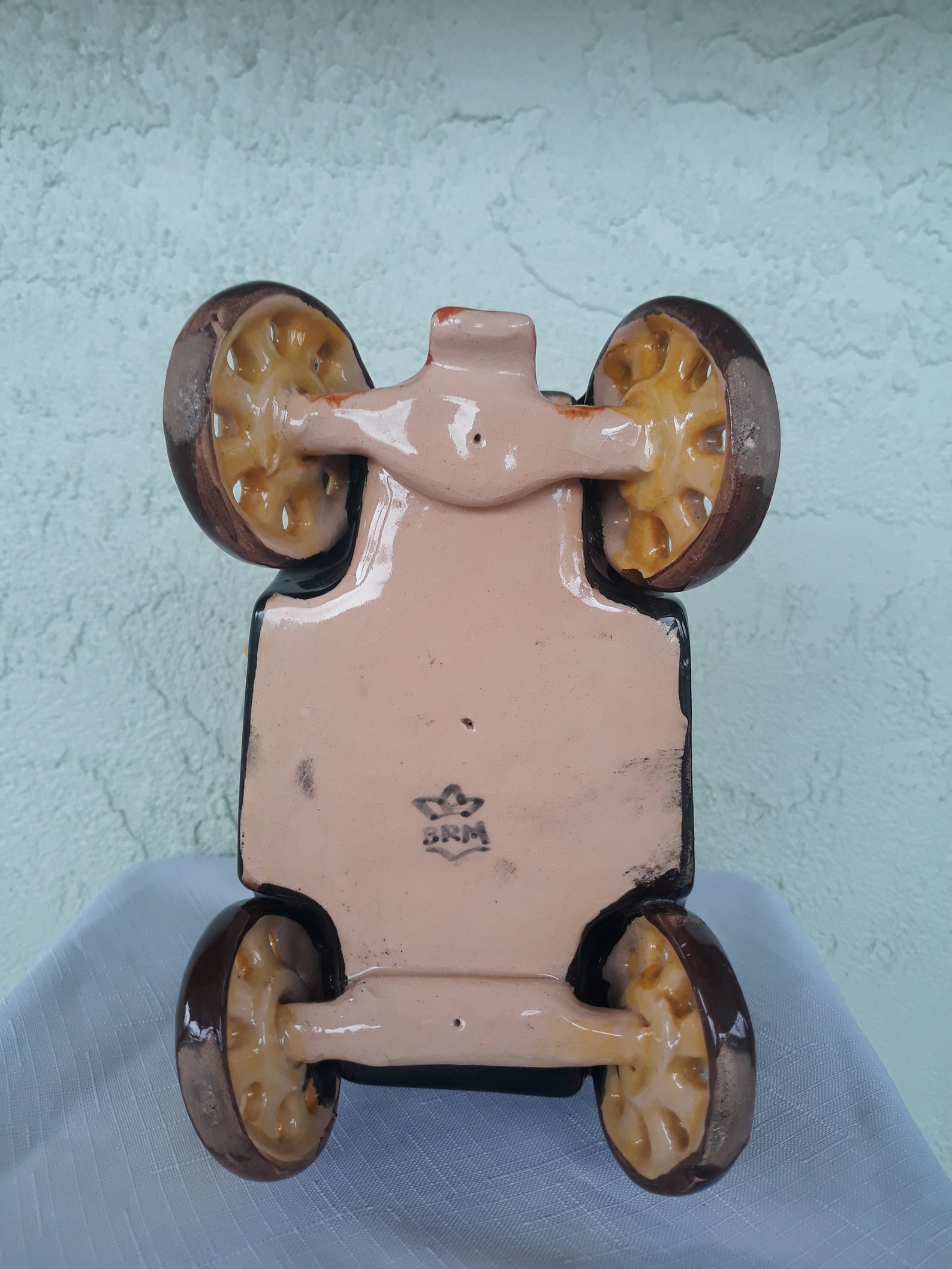 Vintage Ceramic Car-antique Ceramic Car-decorative Antique Car-mancave ...