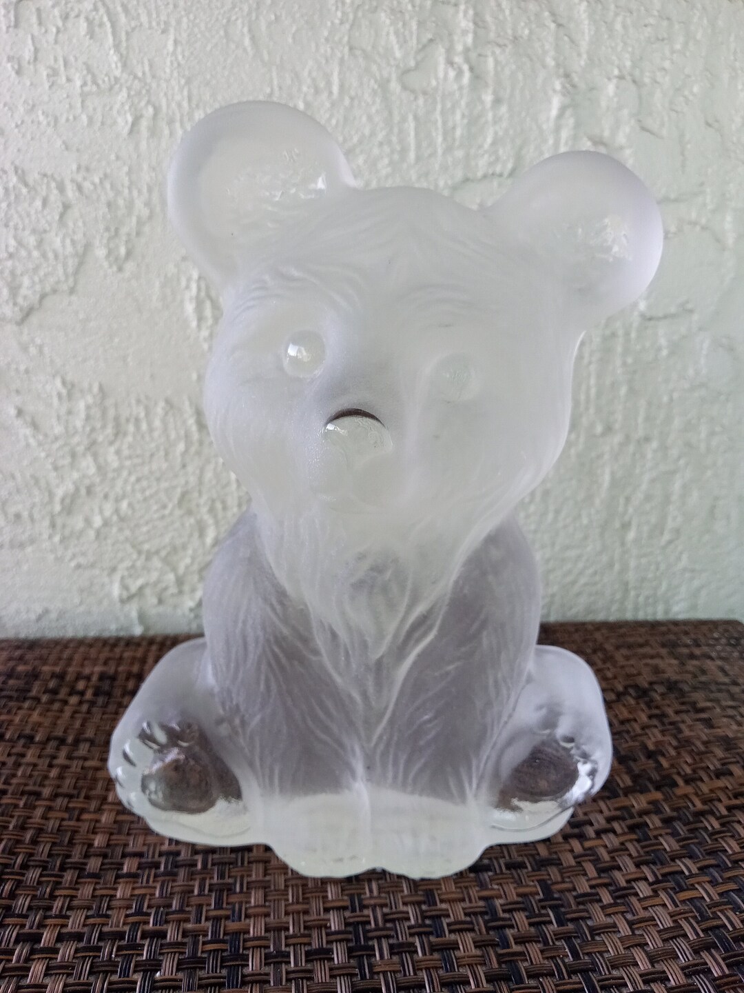 Vintage Viking Glass-vintage Viking Glass Teddy Bear-studio Art Glass ...