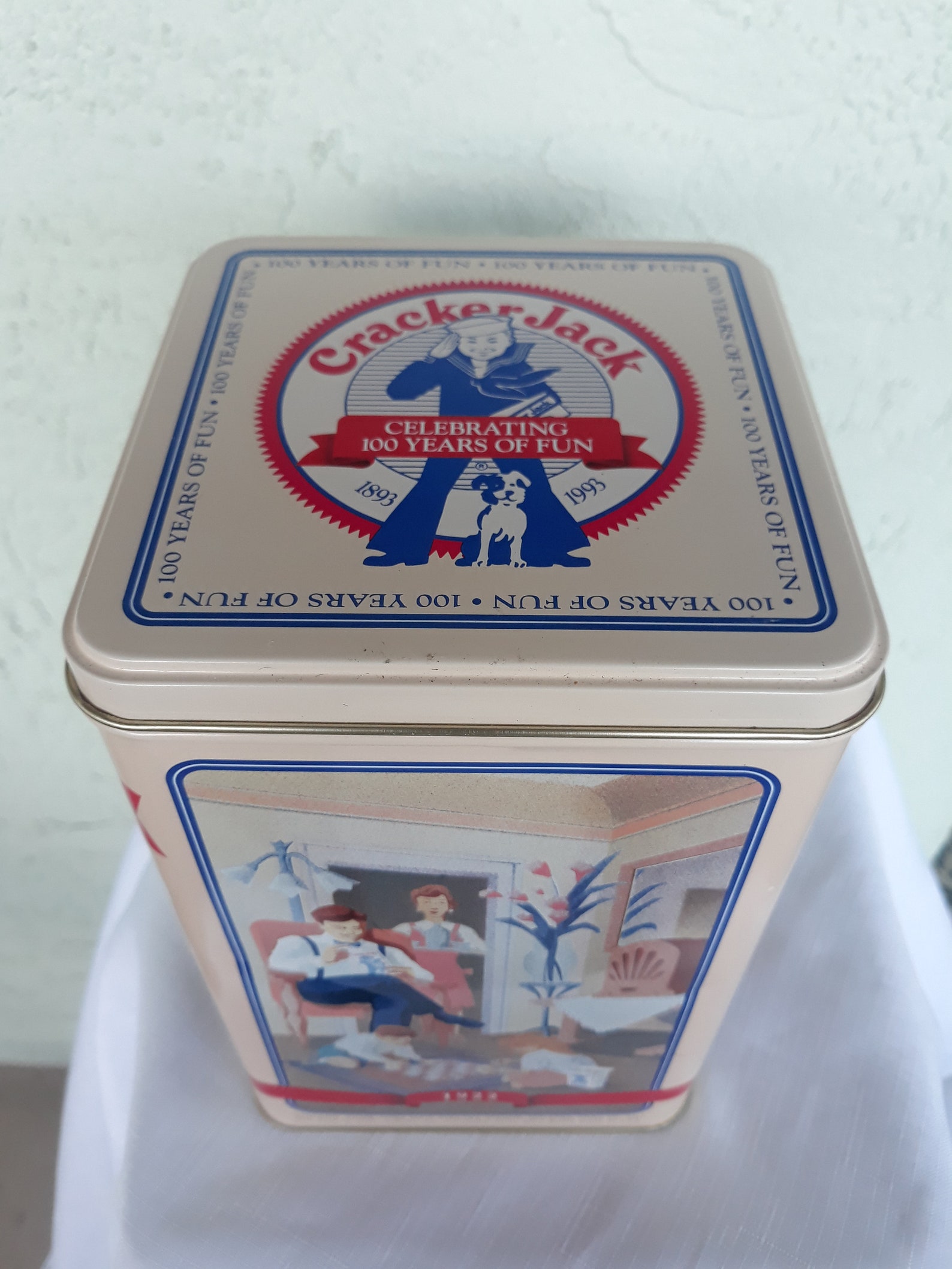 Vintage Cracker Jack Tin-cracker Jack 100 Years-limited | Etsy