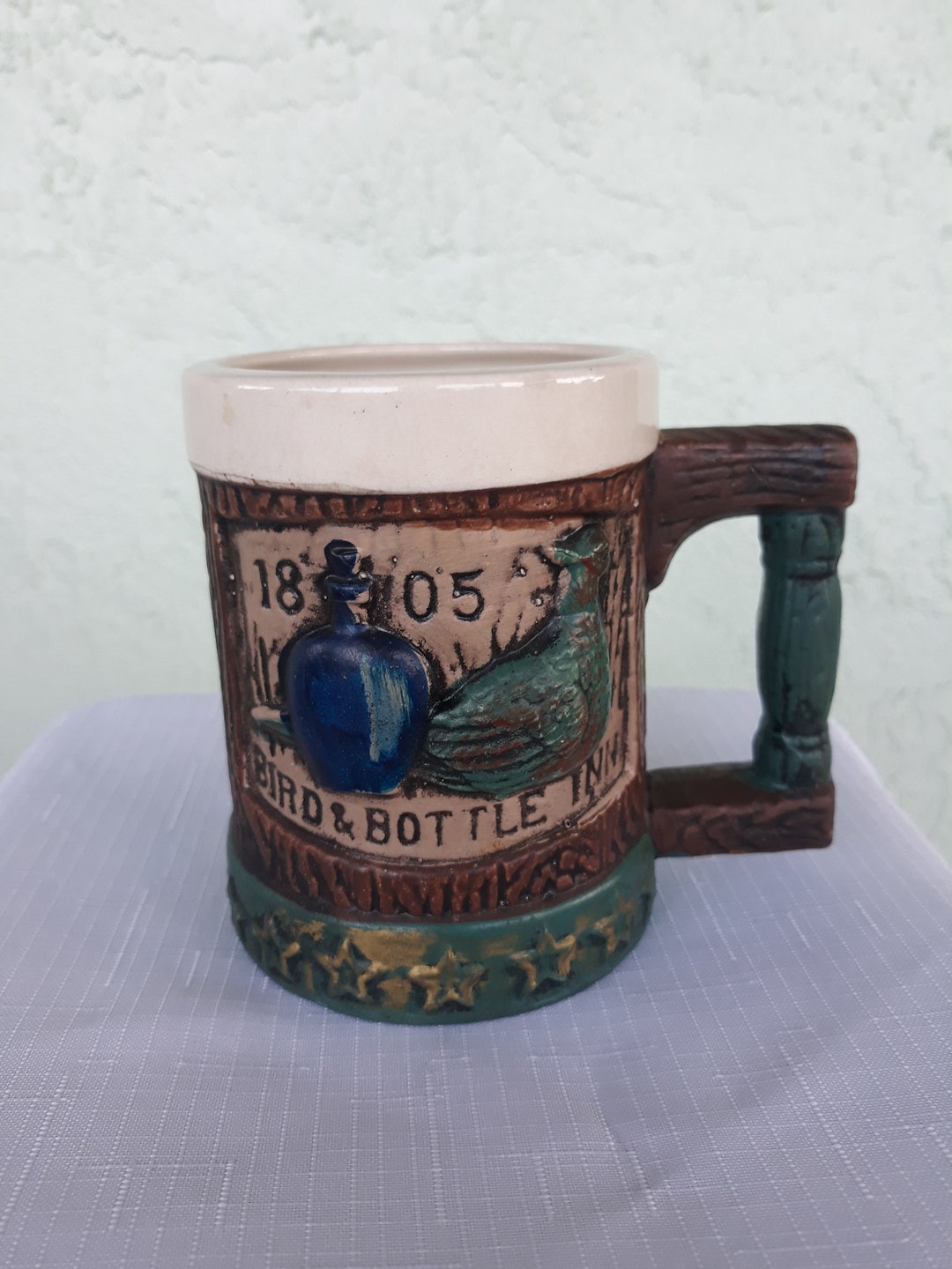 Clearance-mugs-vintage Bird Bottle Inn 1805 Mug-napcoware-ceramic Mug ...