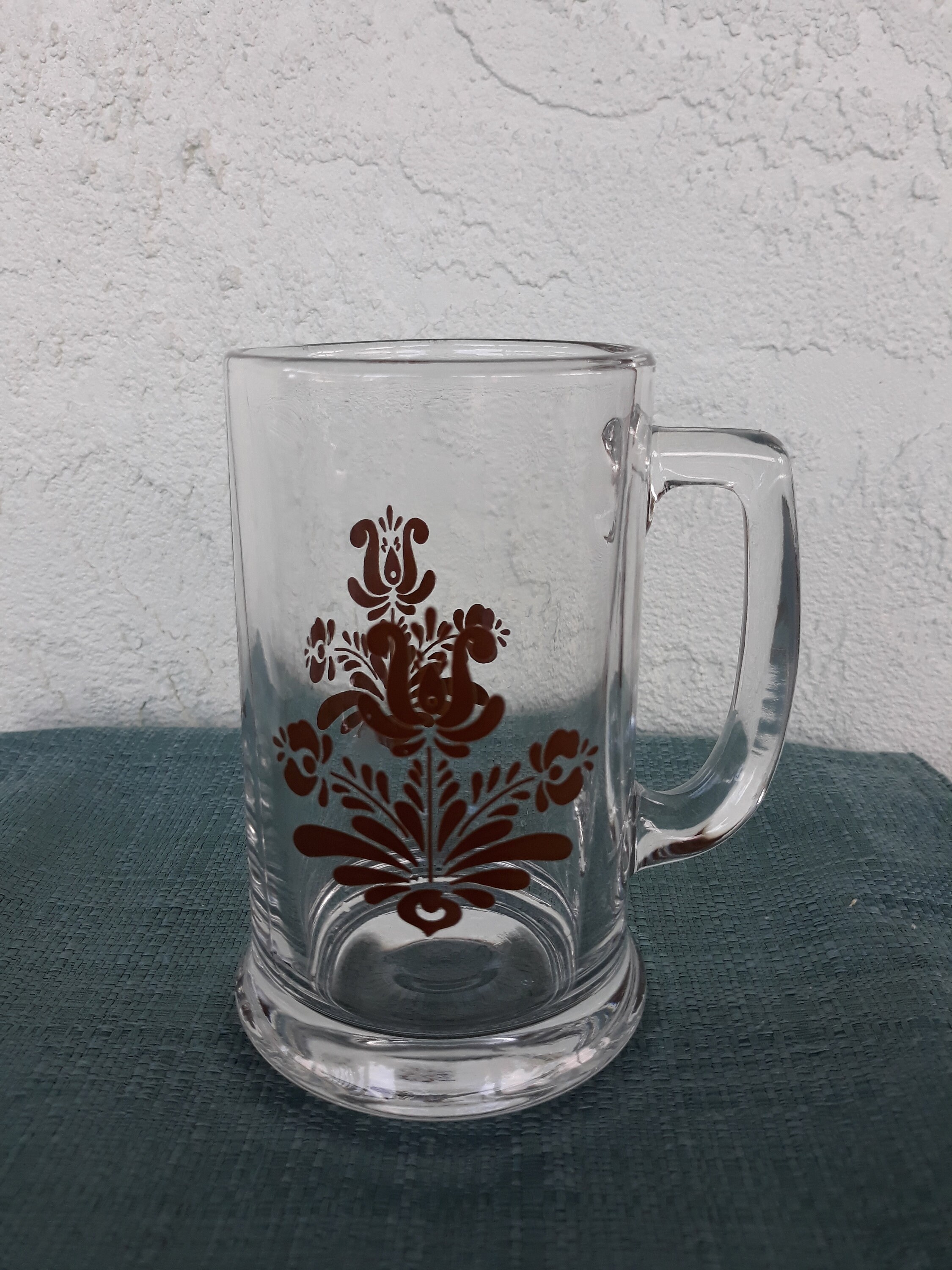 Vintage Beer Mugs-Set of 3 Mugs-Barware-Drinkware-Glass | Etsy