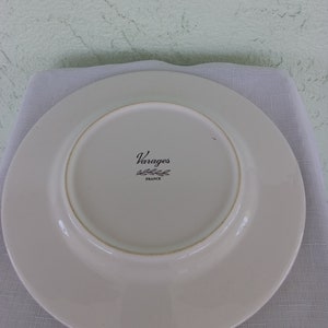 Vintage Varages Plates-made in France-blue and White Plates-fish and ...