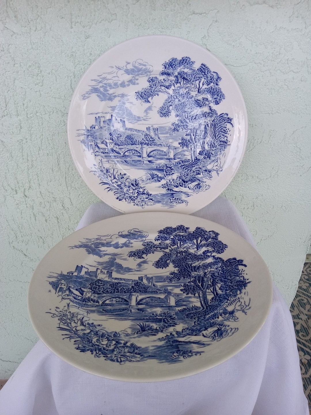 Vintage Wedgwood Plates-set of Two-wedgwood Countryside Dinner Plates ...