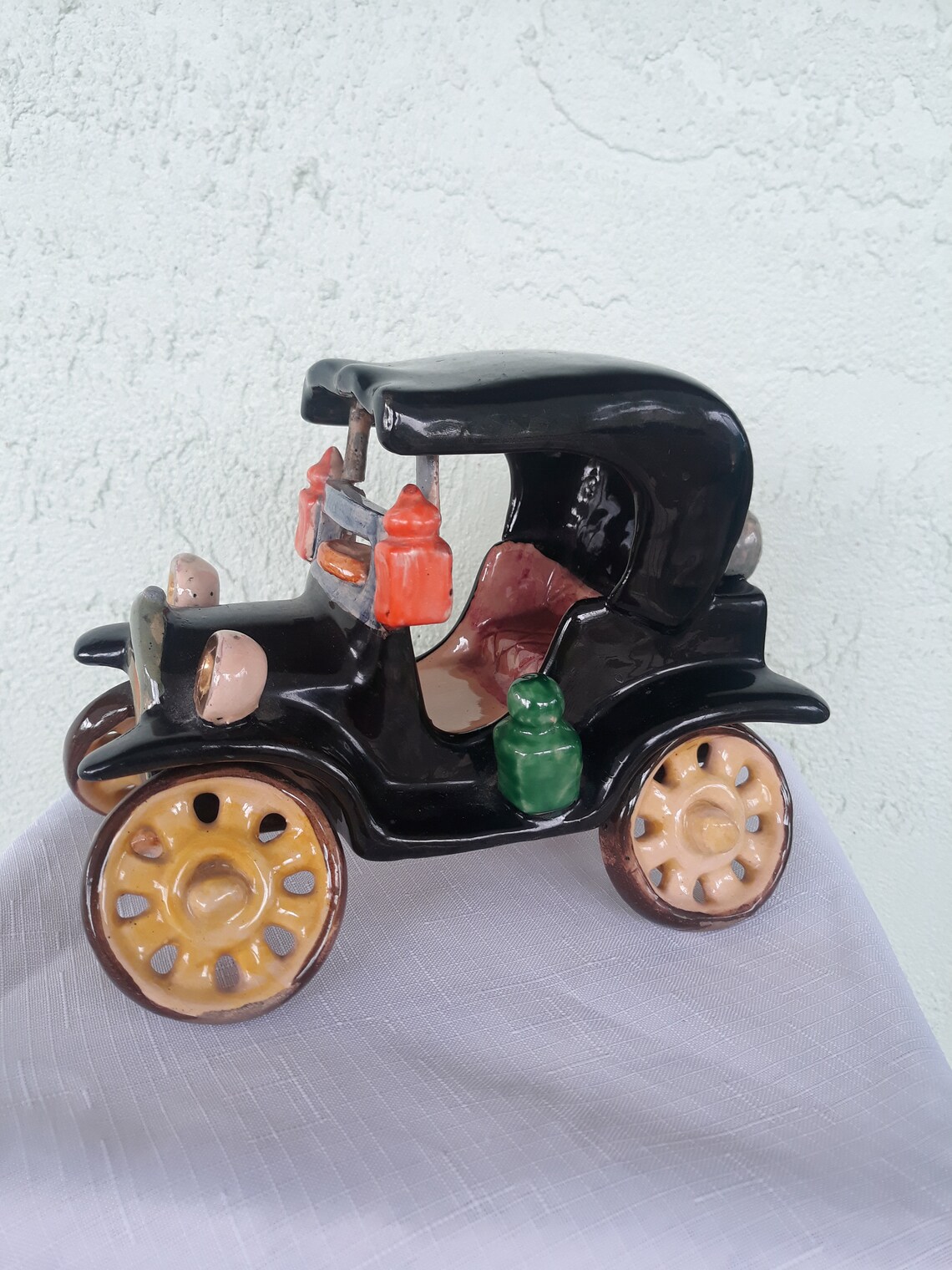 Vintage Ceramic Car-antique Ceramic Car-decorative Antique - Etsy