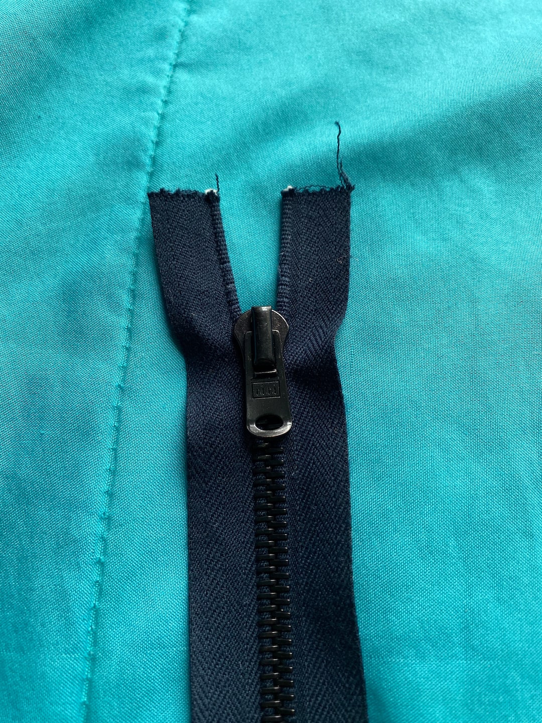 35" RIRI Two Way Navy Blue Separating Zipper - Etsy