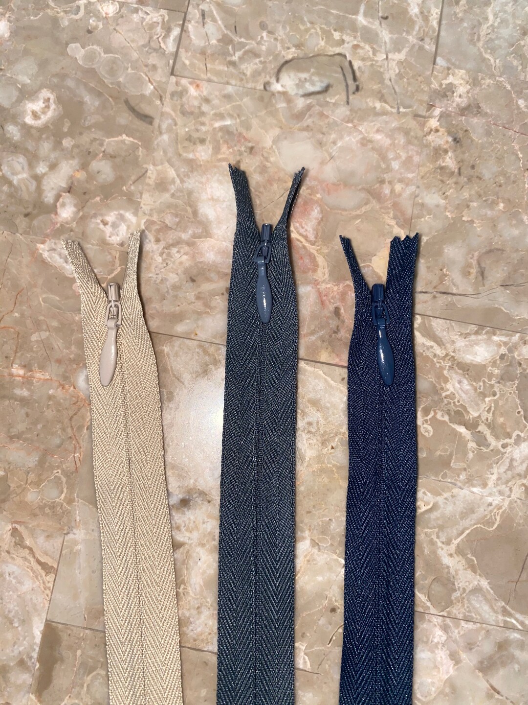 23" YKK Invisible Zipper - Etsy