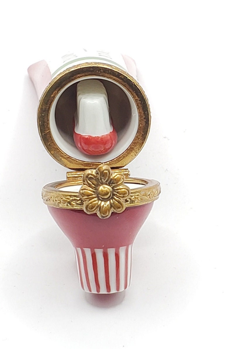 Tube of Toothpaste W/ Brush Limoges Box - Etsy