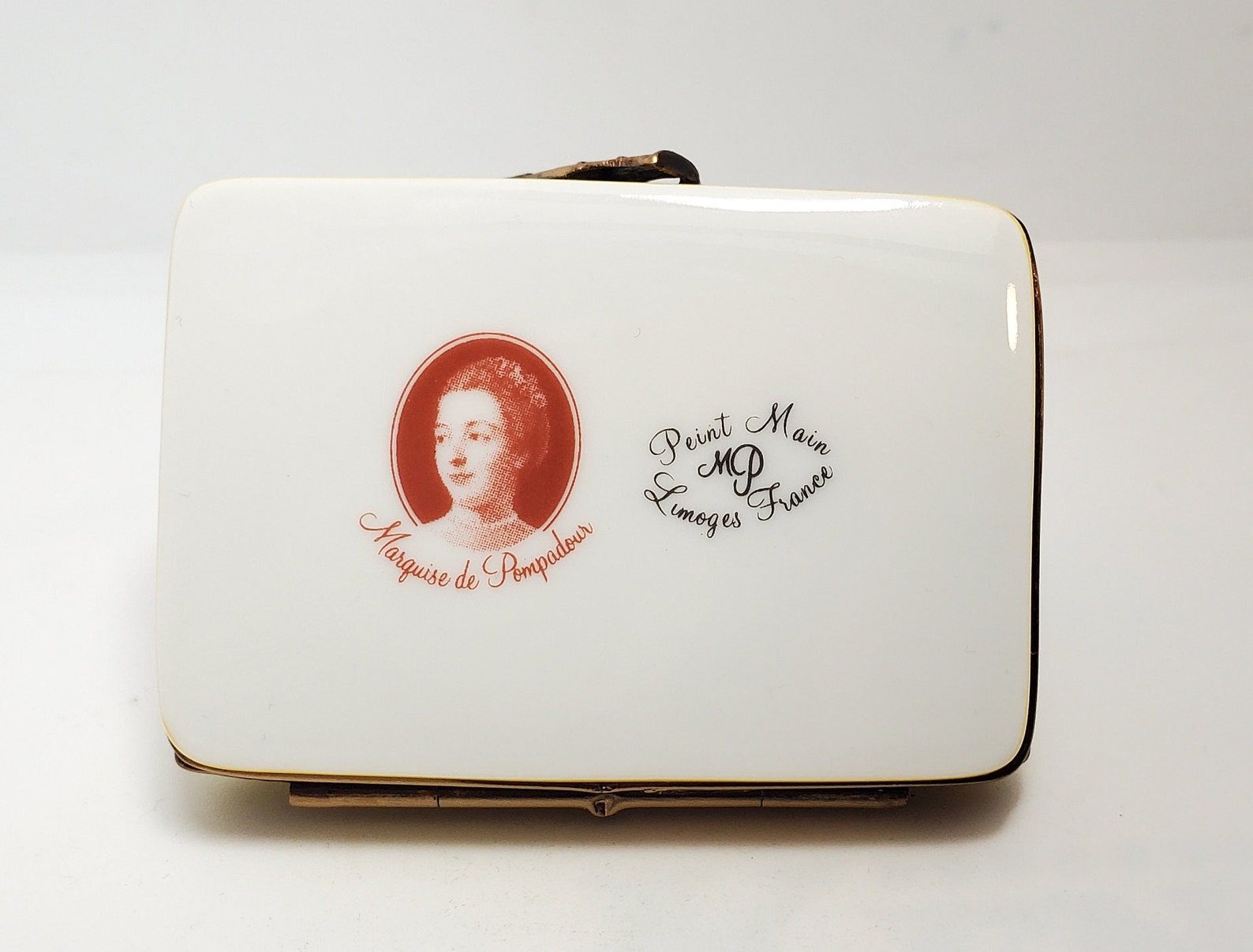 Burger Plate W/ Fries Limoges Box - Etsy