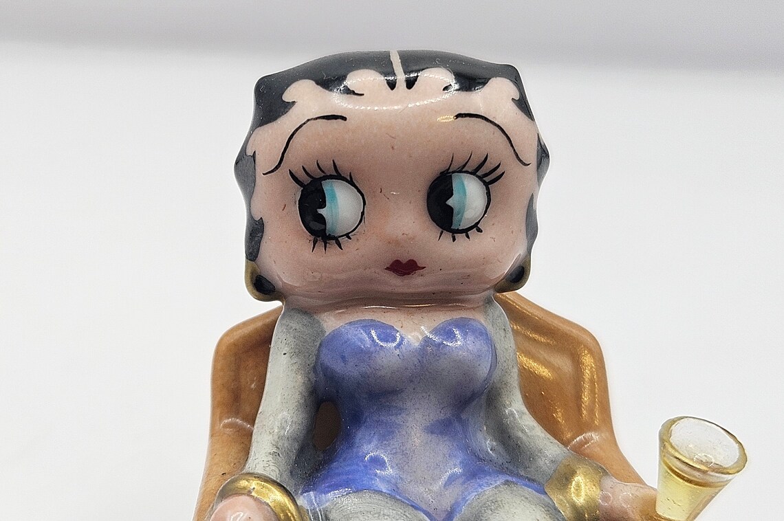 Ultra RARE Betty Boop Limoges Box - Etsy