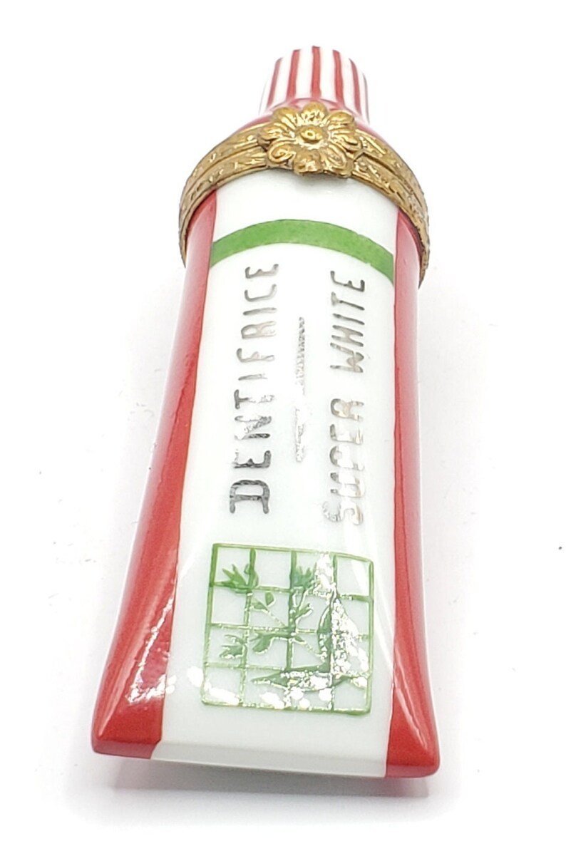 Tube of Toothpaste W/ Brush Limoges Box - Etsy