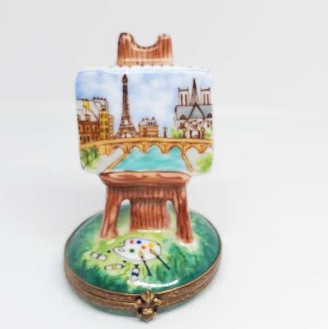 Paris Painting Limoges Box - Etsy