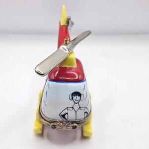 Vintage Helicopter Limoges Box - Etsy