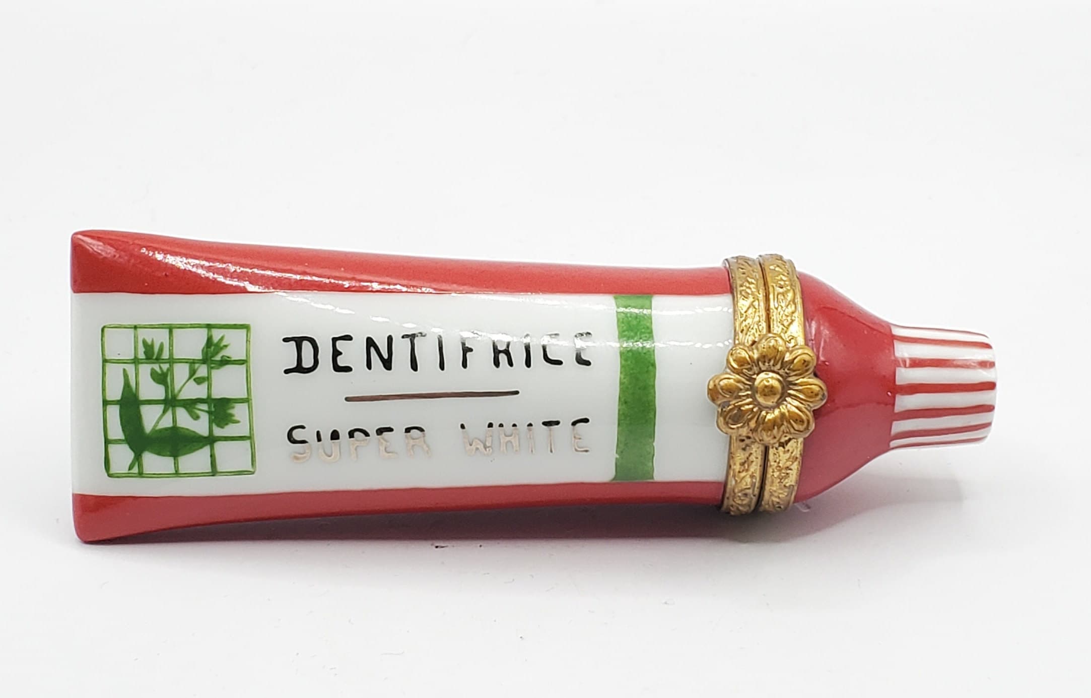 Tube of Toothpaste W/ Brush Limoges Box - Etsy