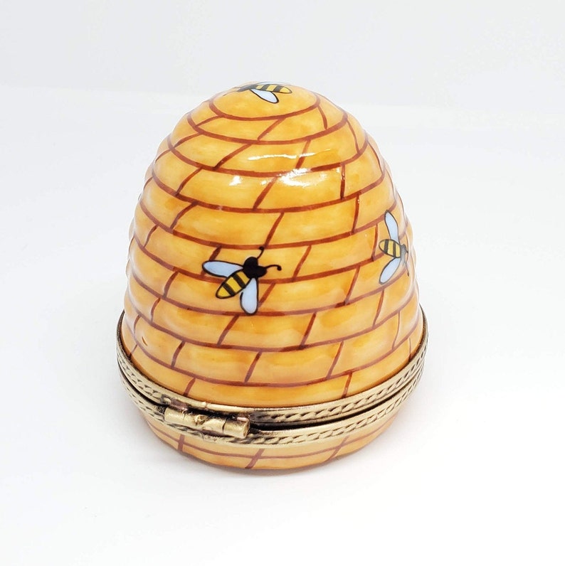 Rochard Beehive With Bee Limoges Box - Etsy