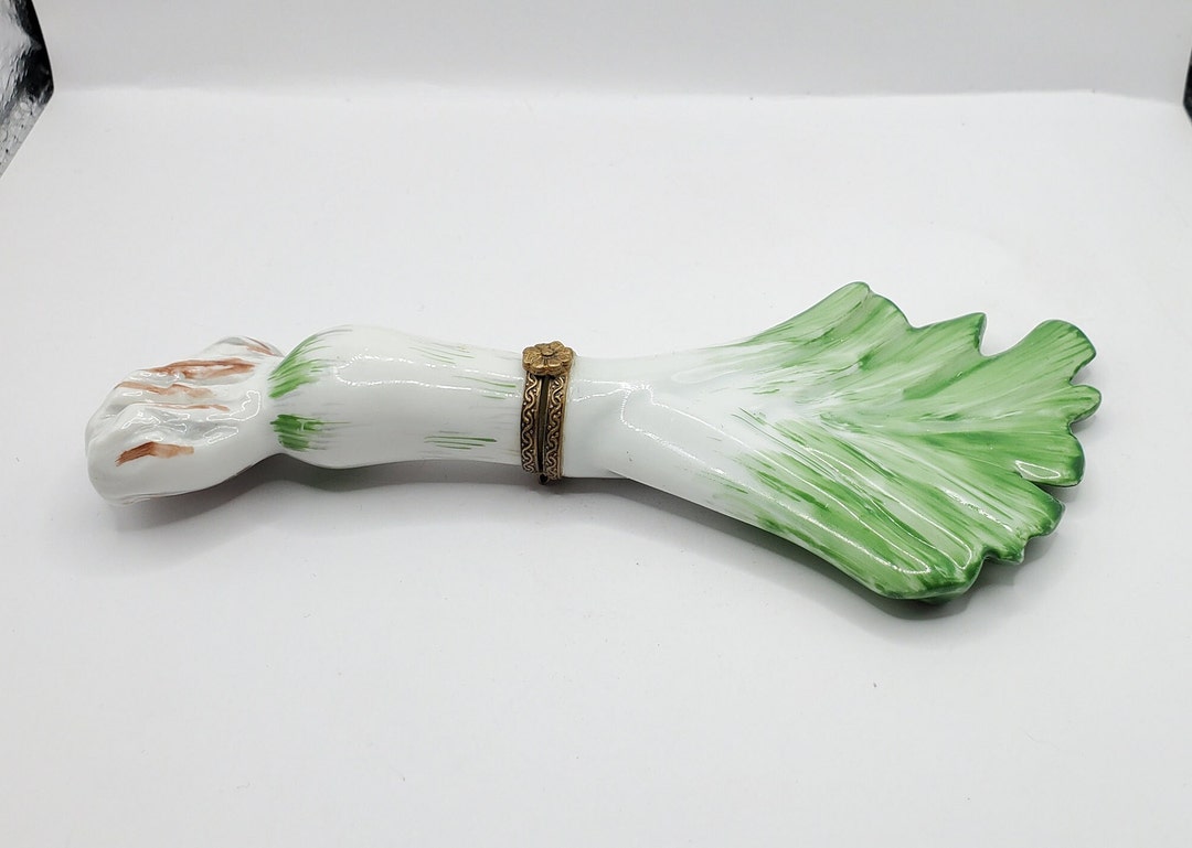 Leek Limoges Box - Etsy