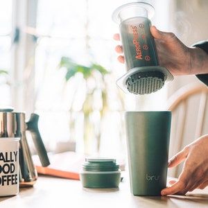 Ceramic Lined Travel Mug | Leak-proof Insulated Coffee Cup | 360 Lid ...