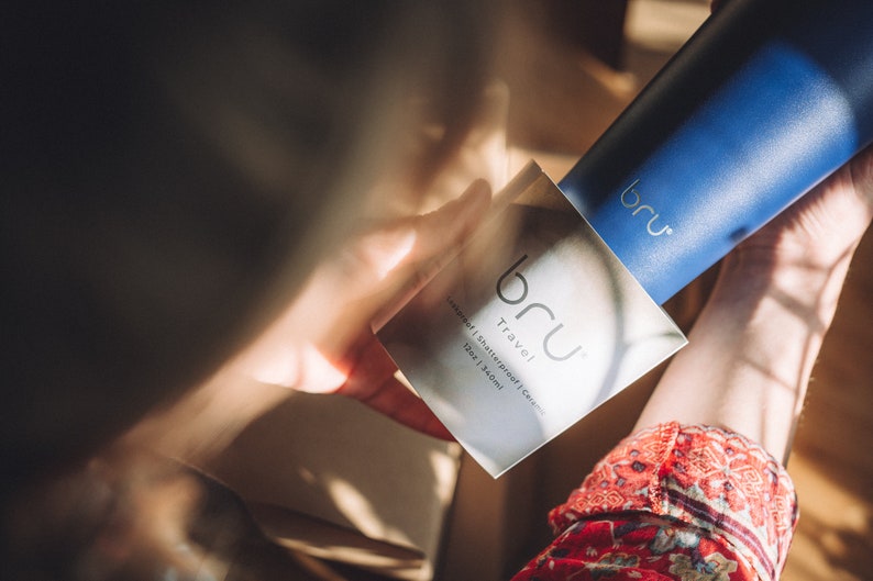 Bru - Travel Mug | Reusable Coffee Cup, Fully Leak-proof, Ceramic ...