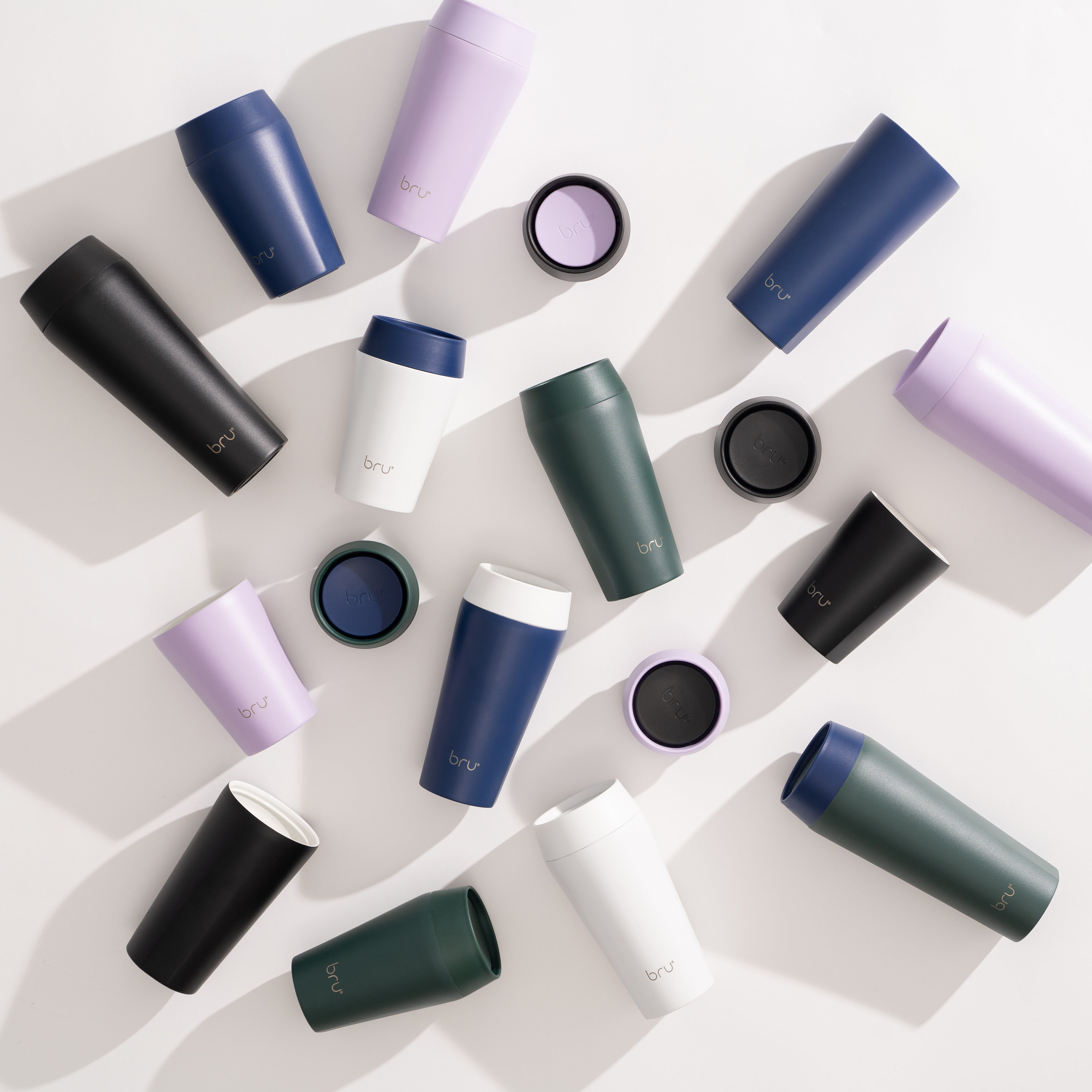 Bru - Travel Mug | Reusable Coffee Cup, Fully Leak-proof, Ceramic ...