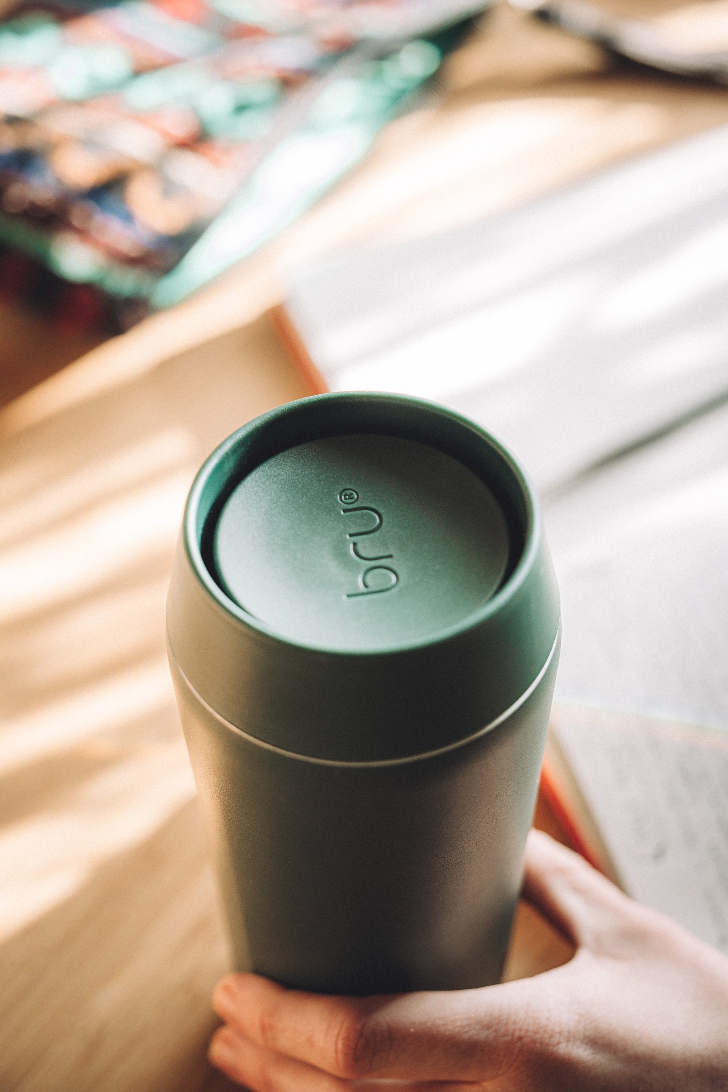 Bru - Travel Mug | Reusable Coffee Cup, Fully Leak-proof, Ceramic ...