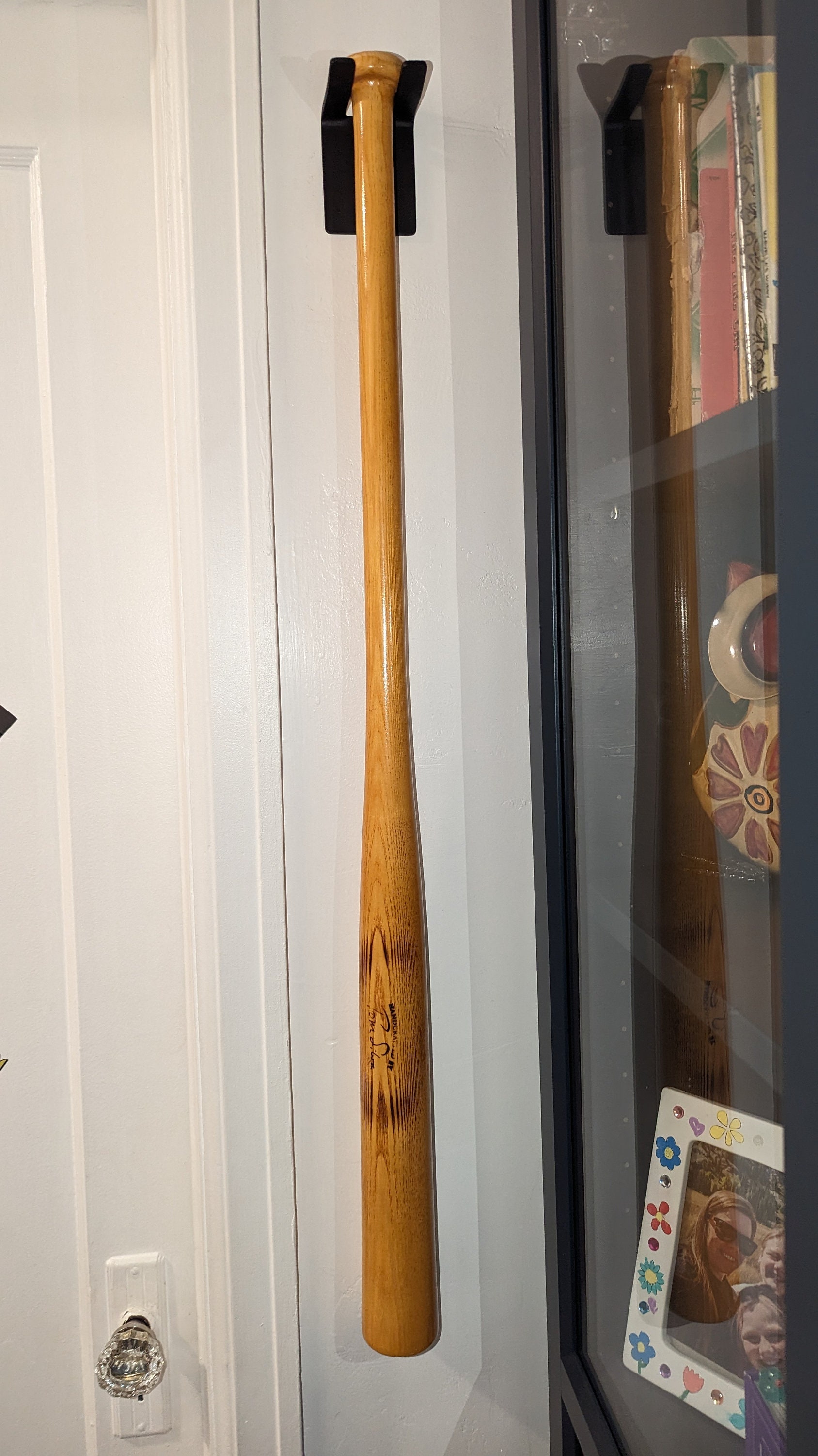 Baseball Bat Wall Hanger Steel - Etsy