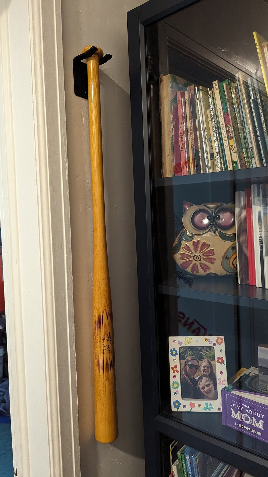 Baseball Bat Wall Hanger Steel - Etsy