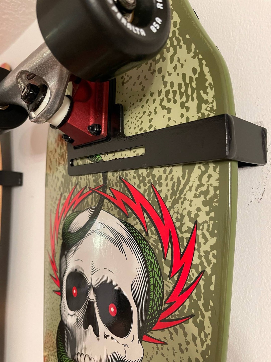Skateboard Wall Mount – Display Your Board With Trucks On - Etsy