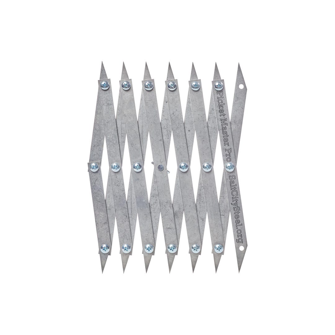 7-point Picket Master Pro - the Equal Spacing Layout Tool for Welders ...