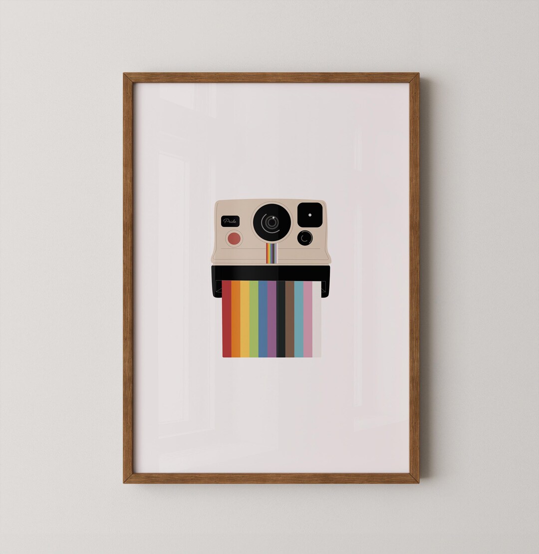 Pride Camera | Pride Print | Pride Art | LGBT | Pride | LGBTQ | LGBT ...