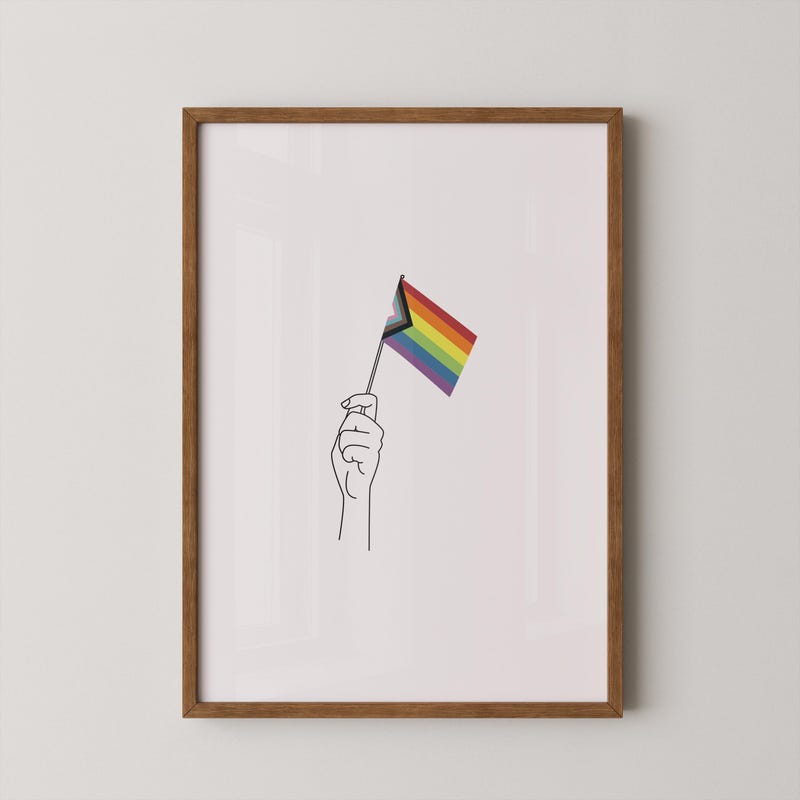 Bi Pride Poster - Etsy
