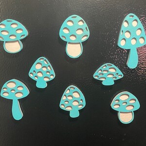 Mushroom Magnets, Retro Magnets, Mushroom Fridge Magnets, Mushroom ...