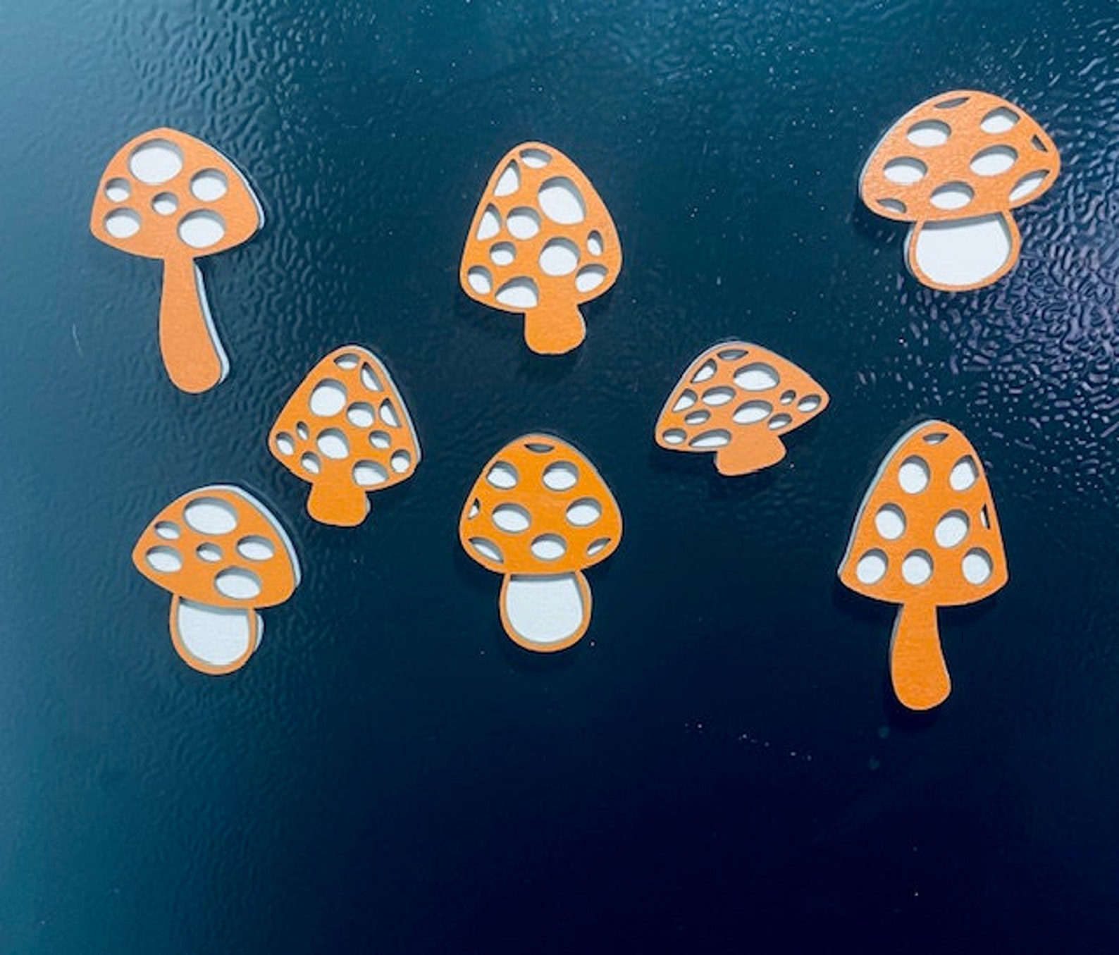 Mushroom Magnets, Retro Magnets, Mushroom Fridge Magnets, Mushroom ...