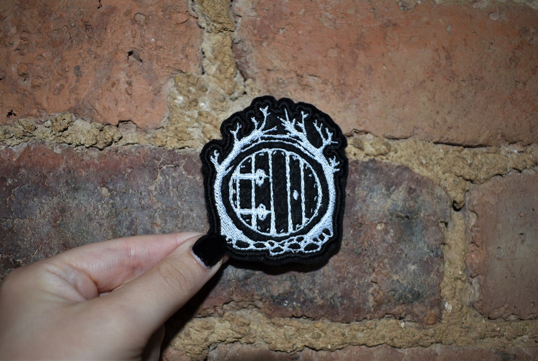 The Hobbit Inspired Embroidered Patch Hobbit Door the - Etsy UK