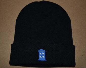 Doctor Who Hat Crochet TARDIS Hat - Etsy