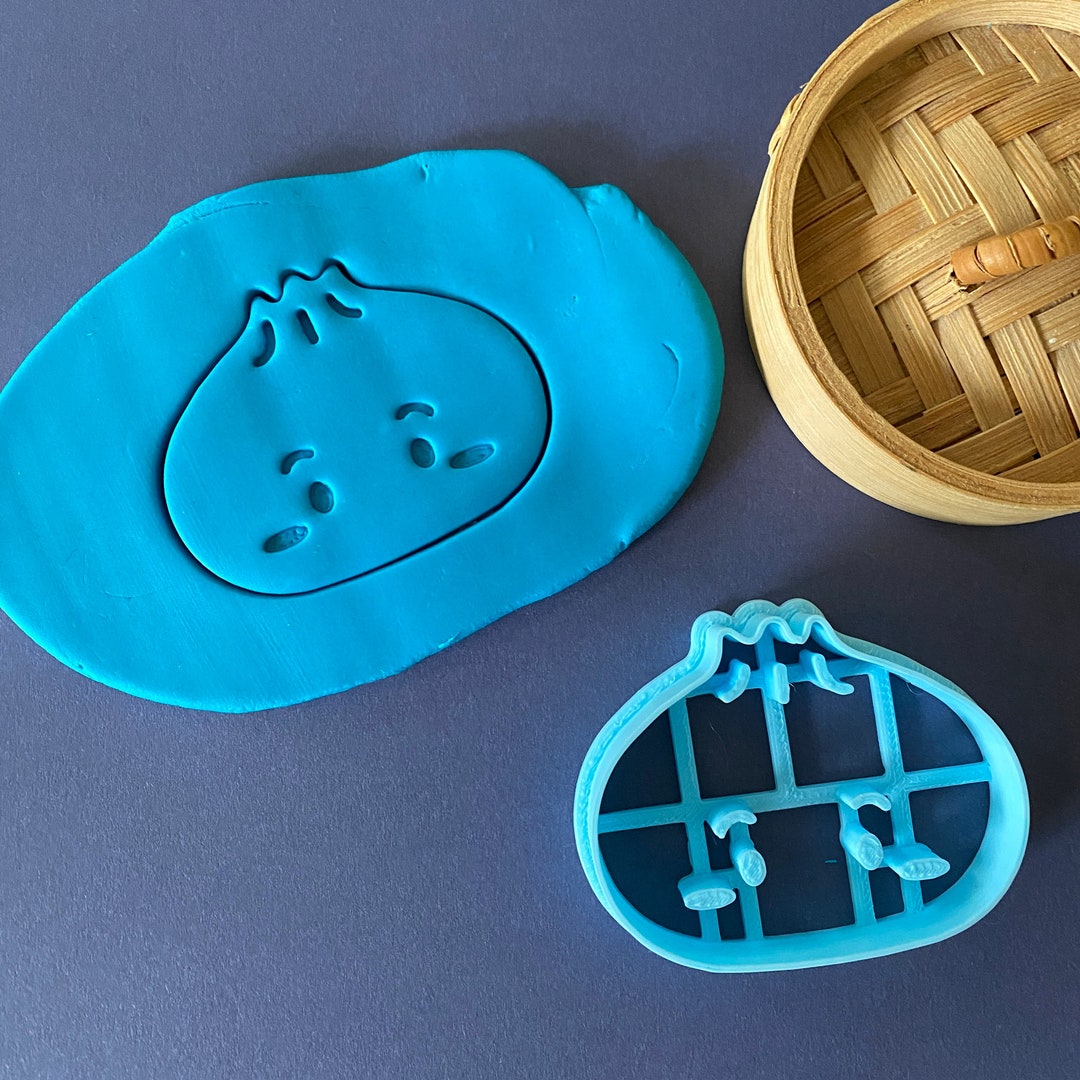 Dumpling Cookies Cutter, Baby Shower Favors Dumpling Cookies, Dumpling ...